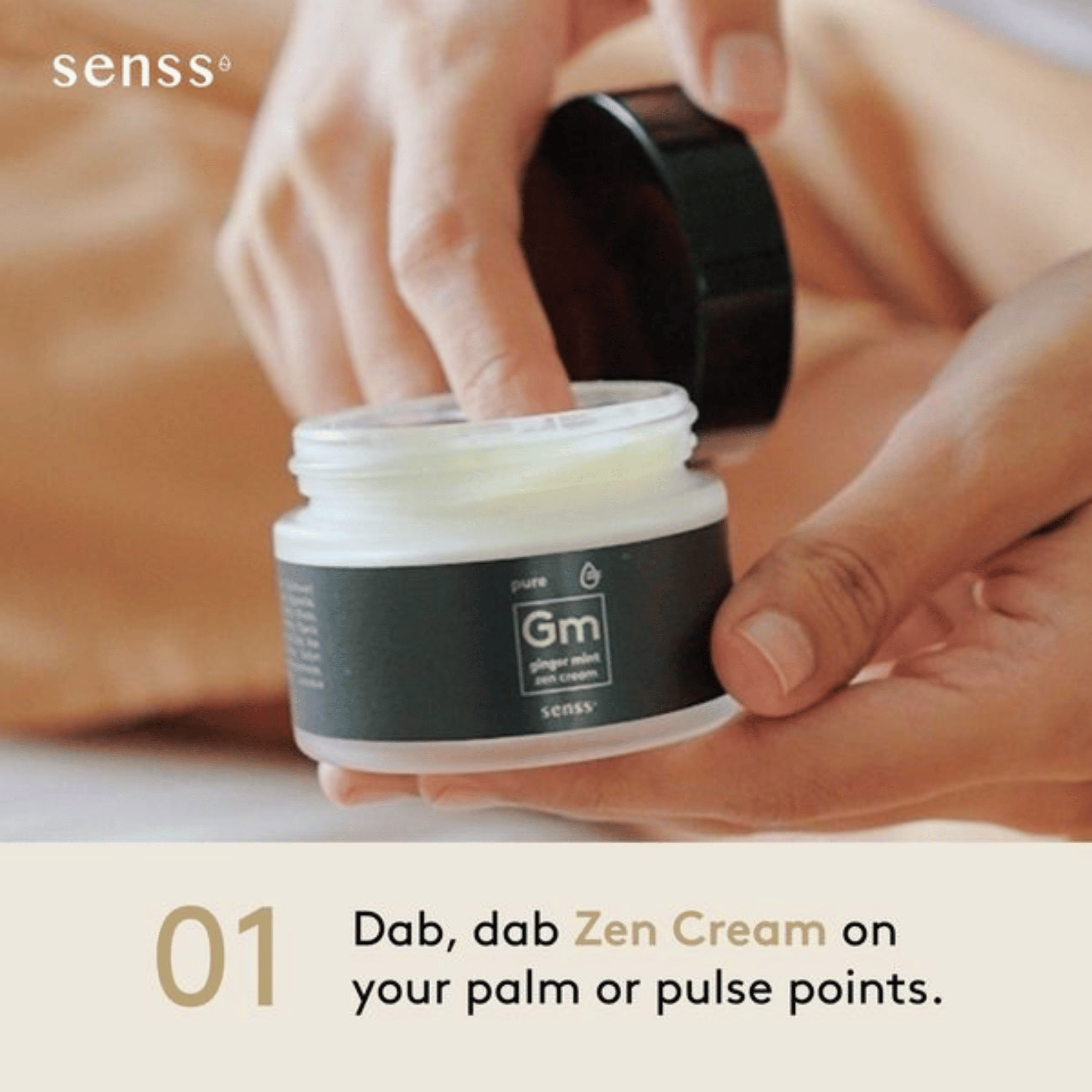 Senss Ginger Mint Zen Cream (5g Pocket-Sized) | Shopee Malaysia