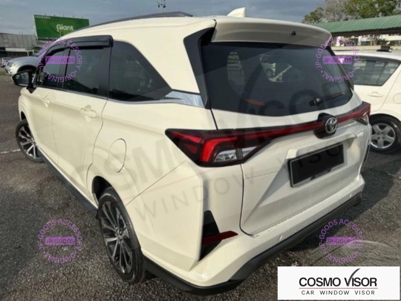 Toyota Veloz 2022 -Above Door Visor / Window Vent Visors Deflectors Air ...