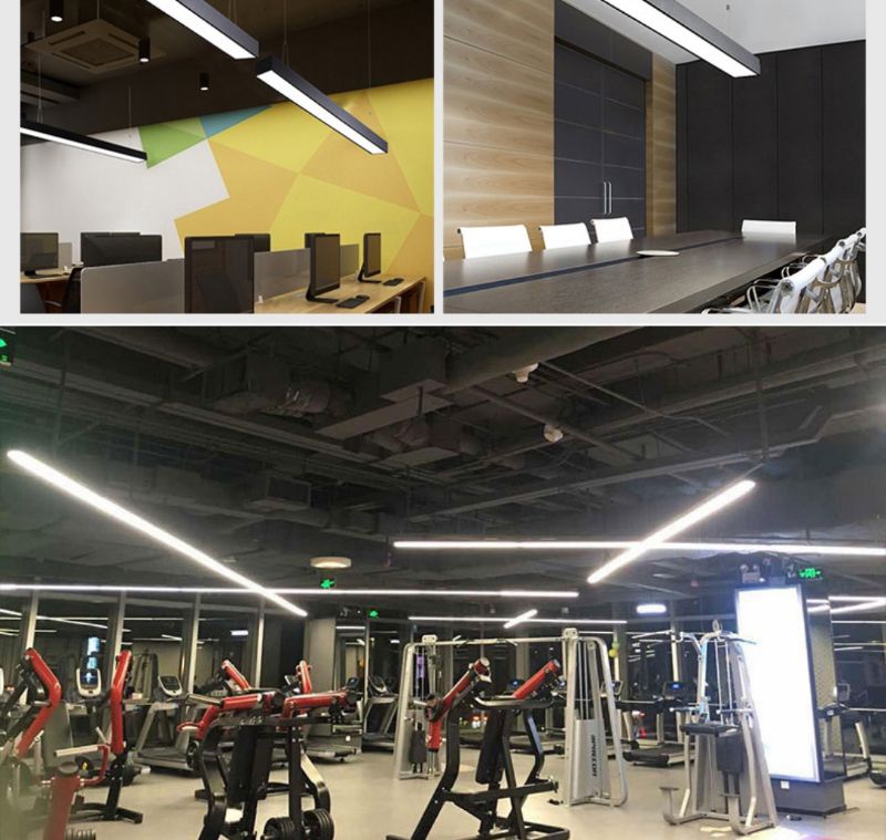 New Design Office Pendant Lamp Led Office Linear Light Led Fixtures ...