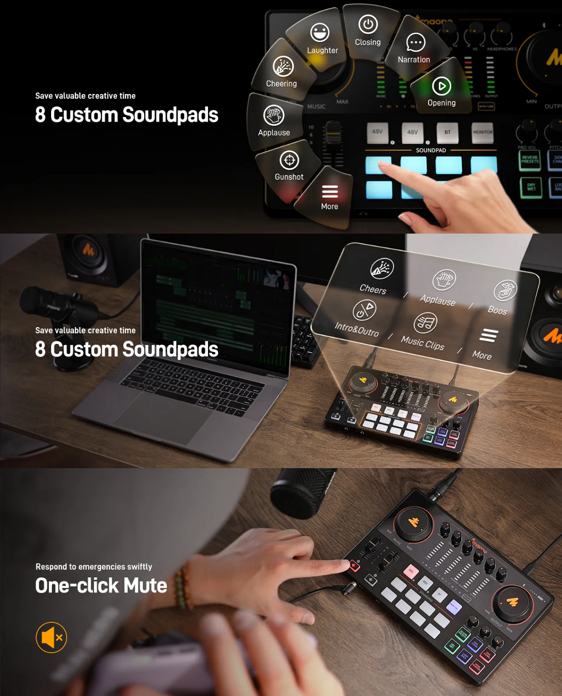 MAONO AME2 AM-E2 / AME2 GEN 2 E2 GEN2 / AME2A E2 MAONOCASTER ...