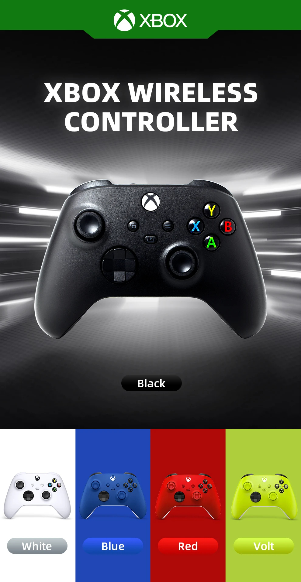 [LATEST VERSION 2025] Microsoft Xbox Series S X Wireless Controller ...
