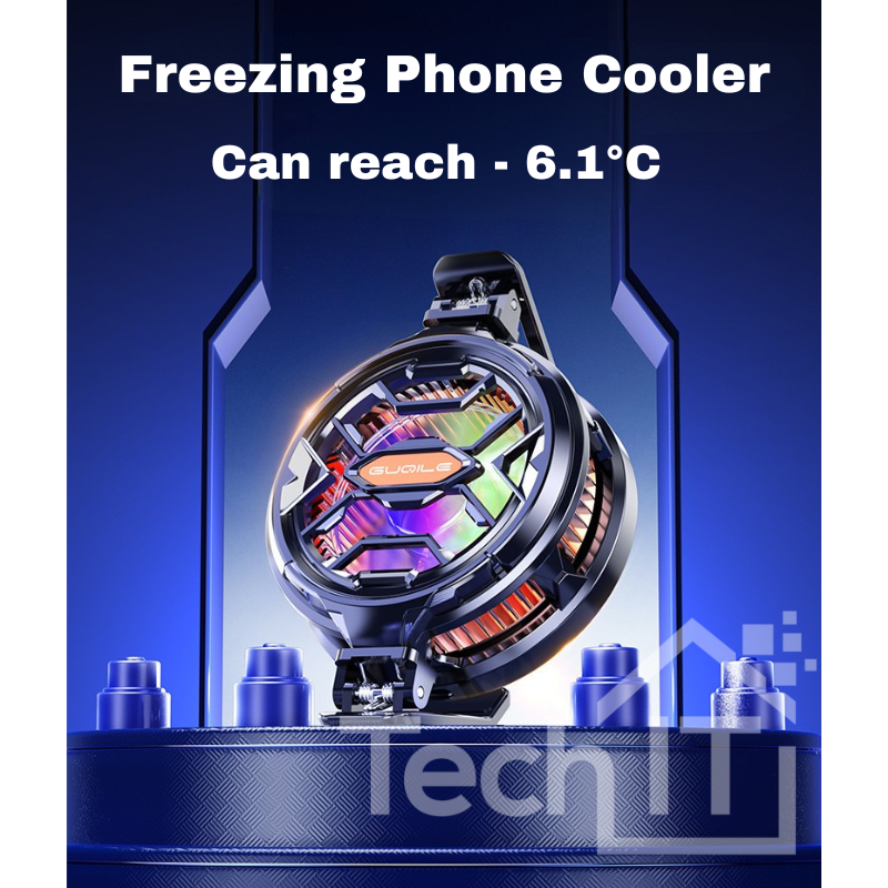 Phone Cooler Gaming Cooling Fan Phone Fan Cooler Phone Gaming Magnetic ...