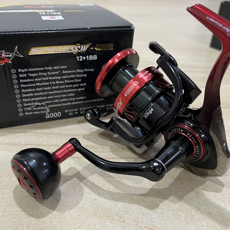 G-TECH SWAGGER SW SPINNING REEL / GTECH SWAGGER SW SPINING REEL ...