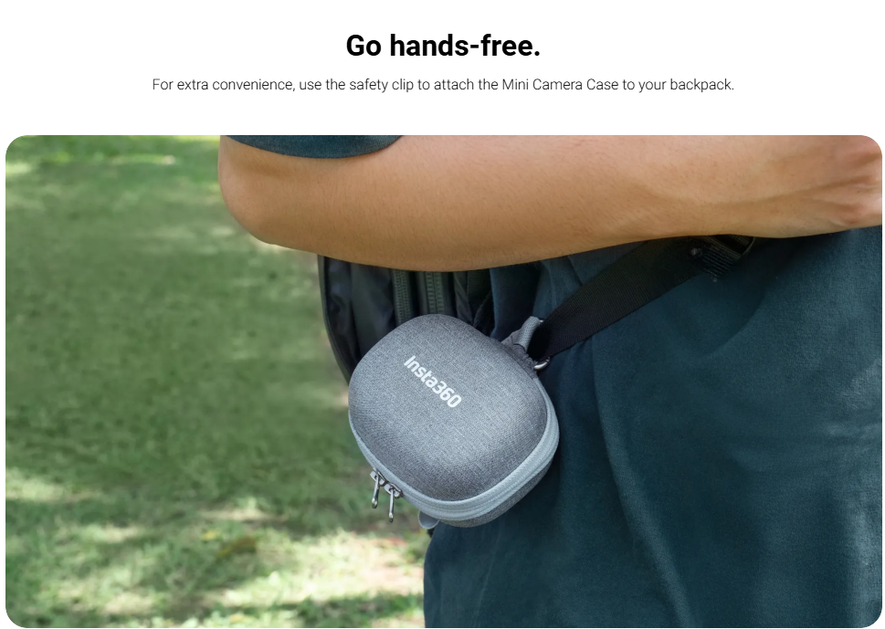 Insta360 Mini Camera Carry Case For Go Ultra / Ace Pro 2 / Go3s / Ace ...