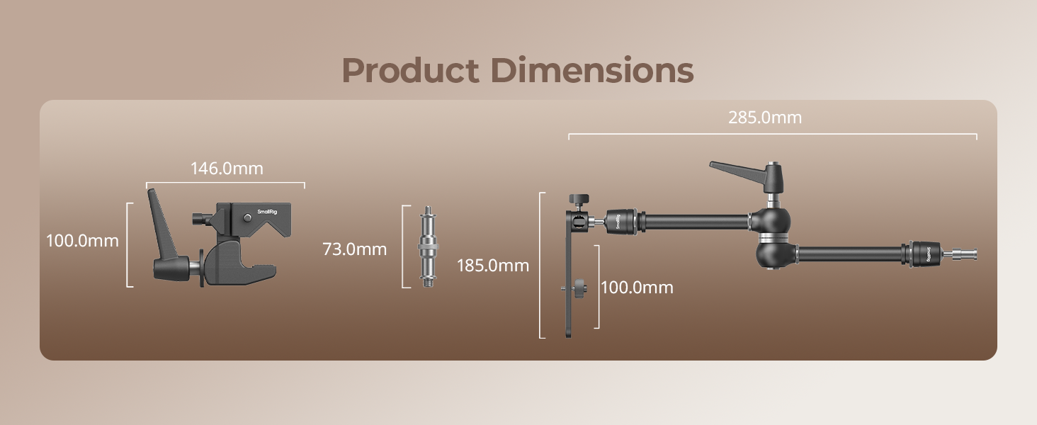 SmallRig Super Clamp with Magic Arm Kit (4862) | Shopee Malaysia