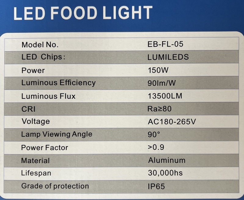 [SIRIM] Aluminum frame LED Flood Light 50w 100w 150W 200W spotlight ...