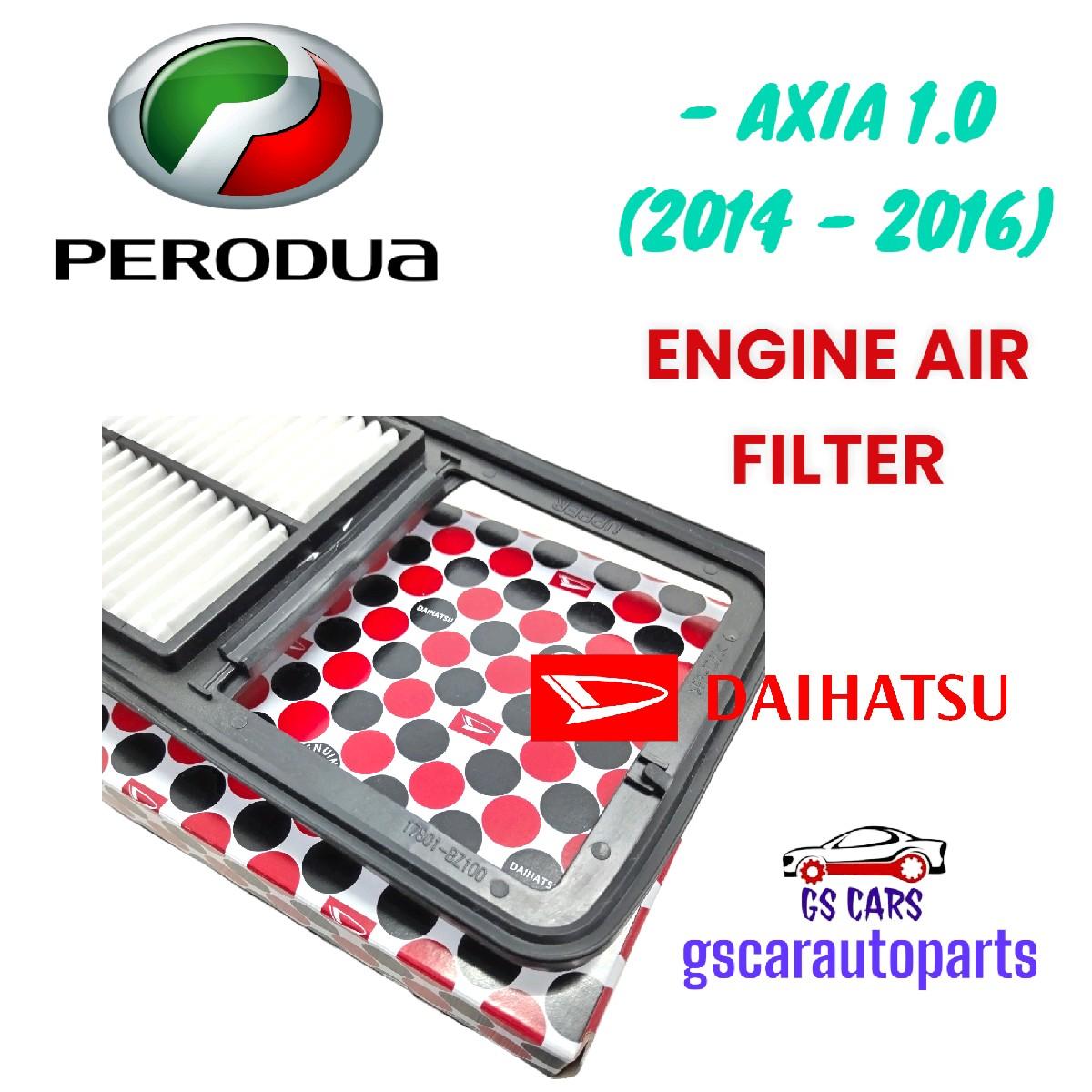 Perodua Axia 1.0 2014-2016 Engine Air Filter Penapis Udara Enjin Kereta ...