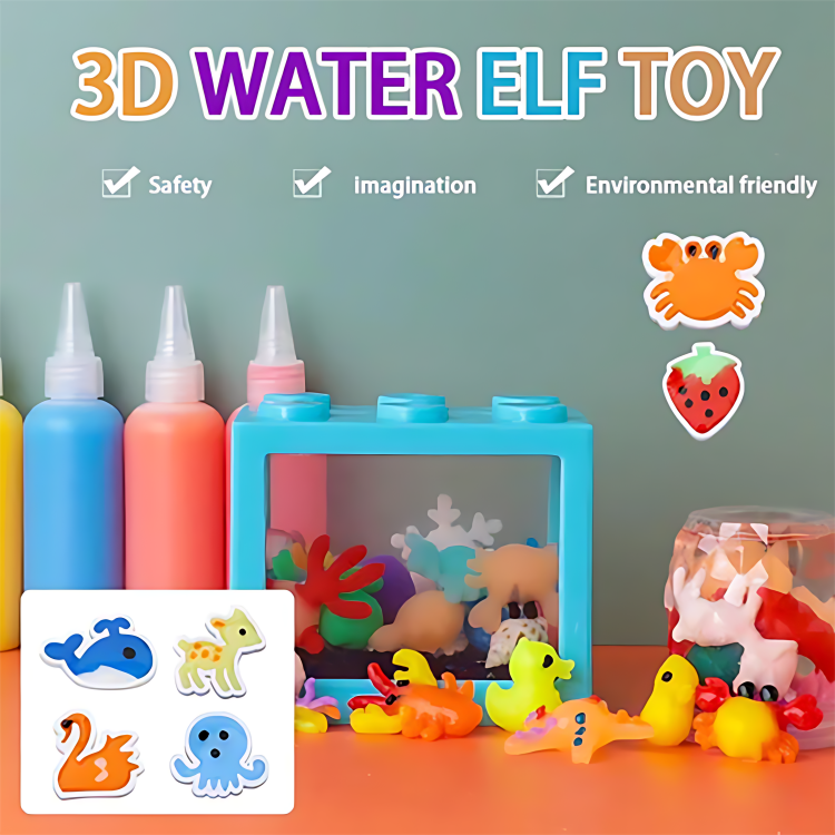Educational Toys DIY Magic Water elves spirit Funny Magical Waterscape ...