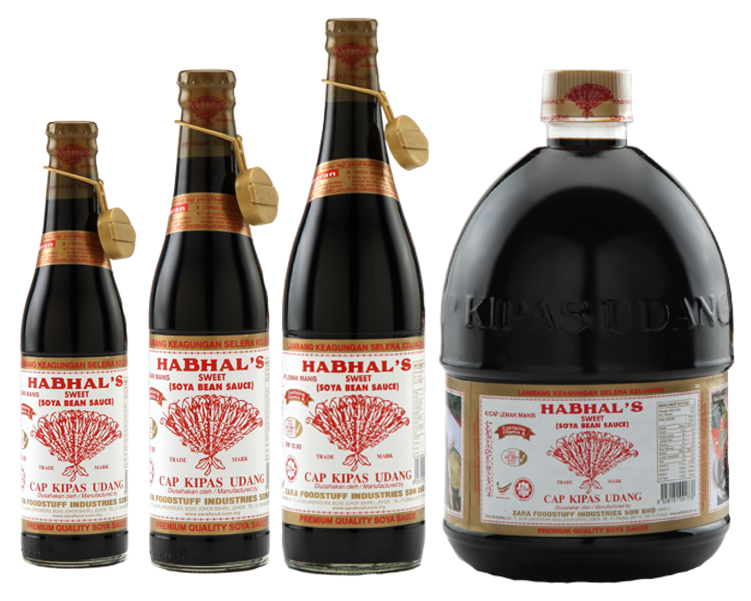 HABHAL'S CAP KIPAS UDANG Kicap Cair Manis\ Kicap Manis\ Kicap Masin ...