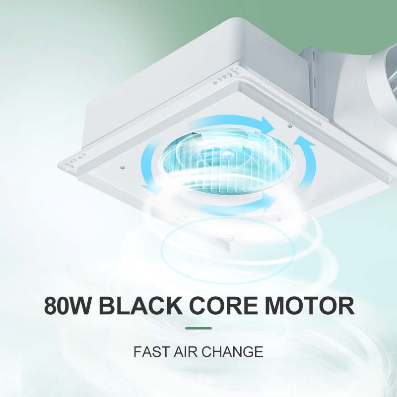 Ceiling Exhaust Fan Toilet 6/8/10/12/14 inch Household Silent Bathroom ...