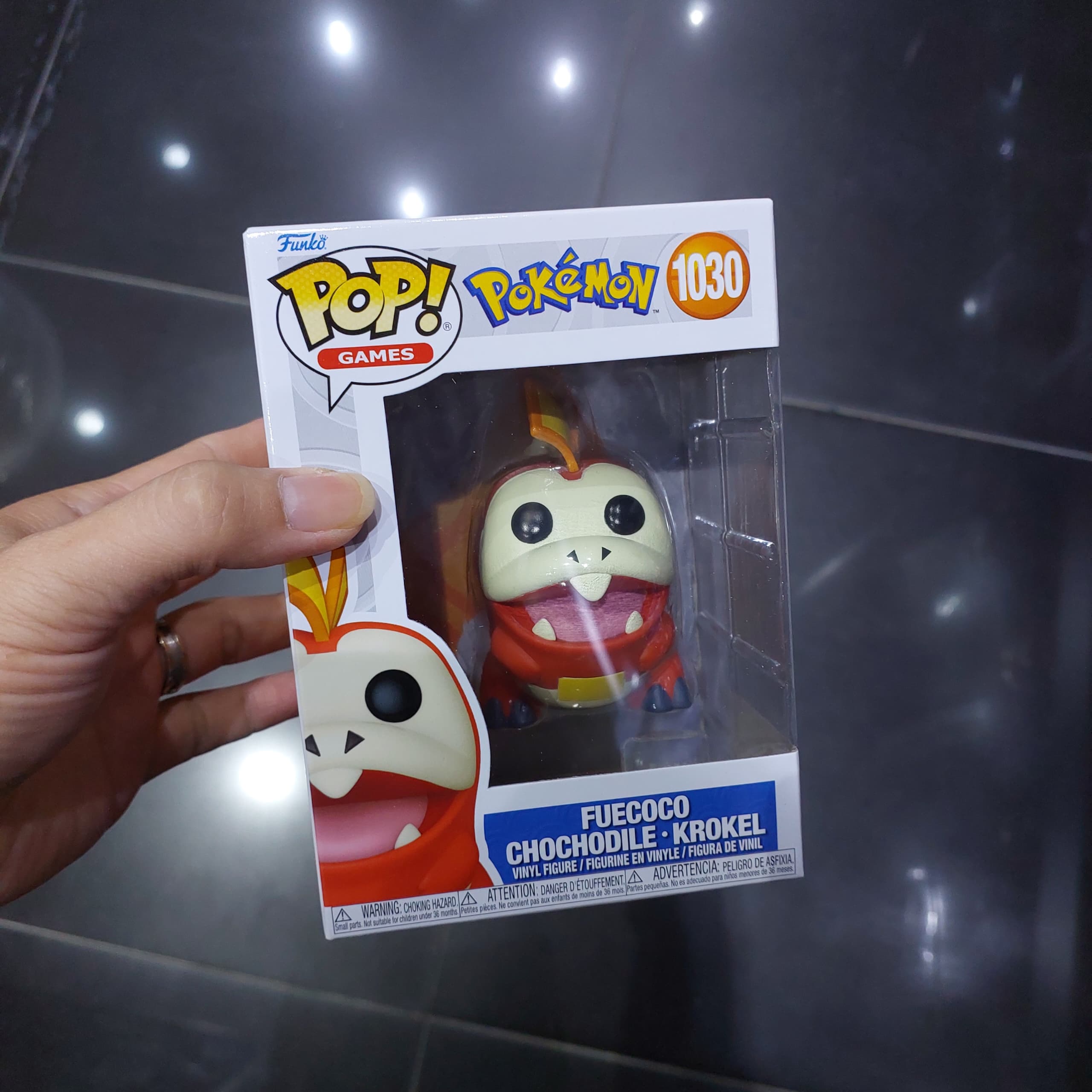 Funko Pop Fuecoco Chochodile - Krokel 1030 Pokemon Pop Game Animation ...