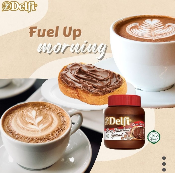 Chocolate Coklat Hazelnut Spread Choco Milk Delfi 350g | Shopee Malaysia