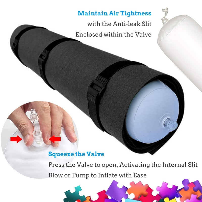 Jigsaw Roll Felt Mat Puzzle storage pads Inflatable Roll Mat Jigsaw ...