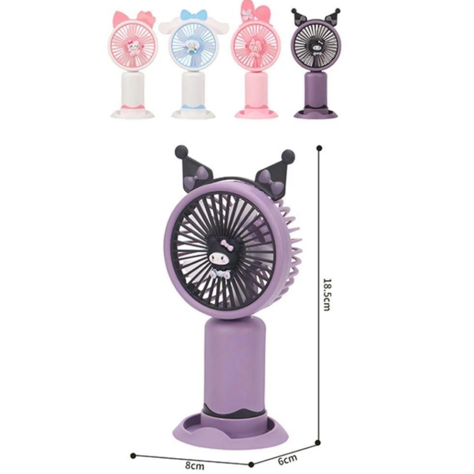Ready Stock Cute Hand Fan Kipas Tangan Portable Hand Table Mini Clip ...