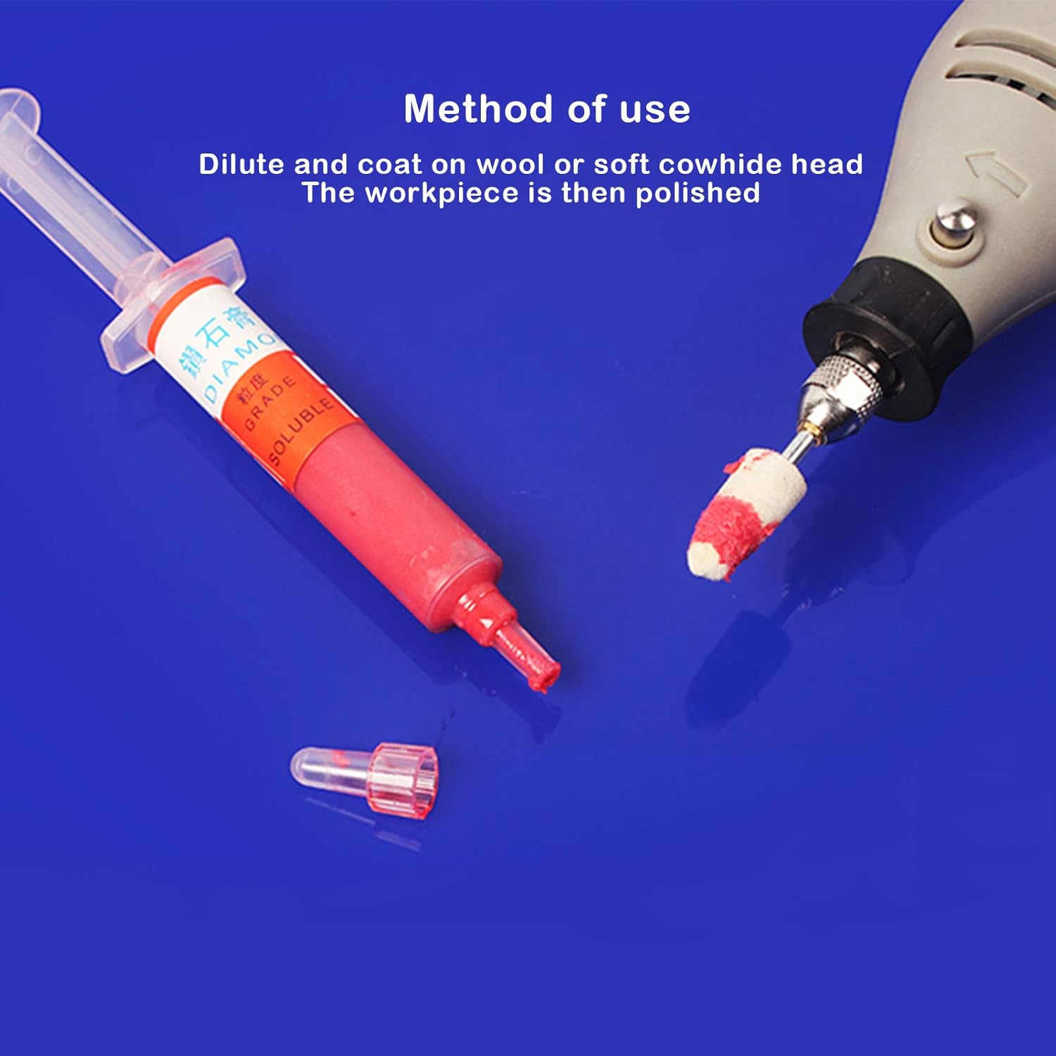 Diamond Abrasive Paste Polishing Lapping Paste Compound Syringes ...