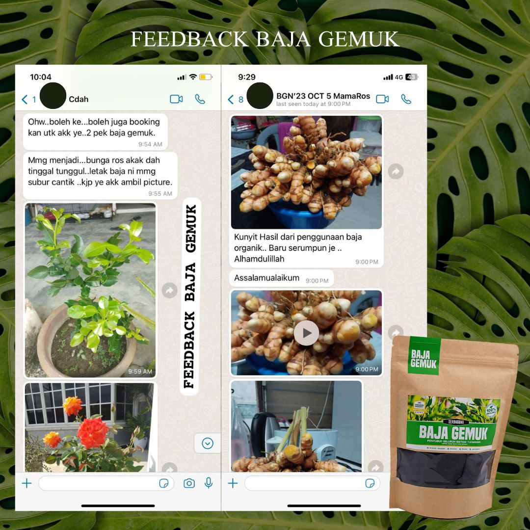 Baja gemuk [10kg] Baja organik/Baja subur/Baja bunga/Baja sayur/Baja ...