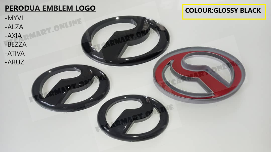 PERODUA EMBLEM LOGO - (ABS) | Shopee Malaysia