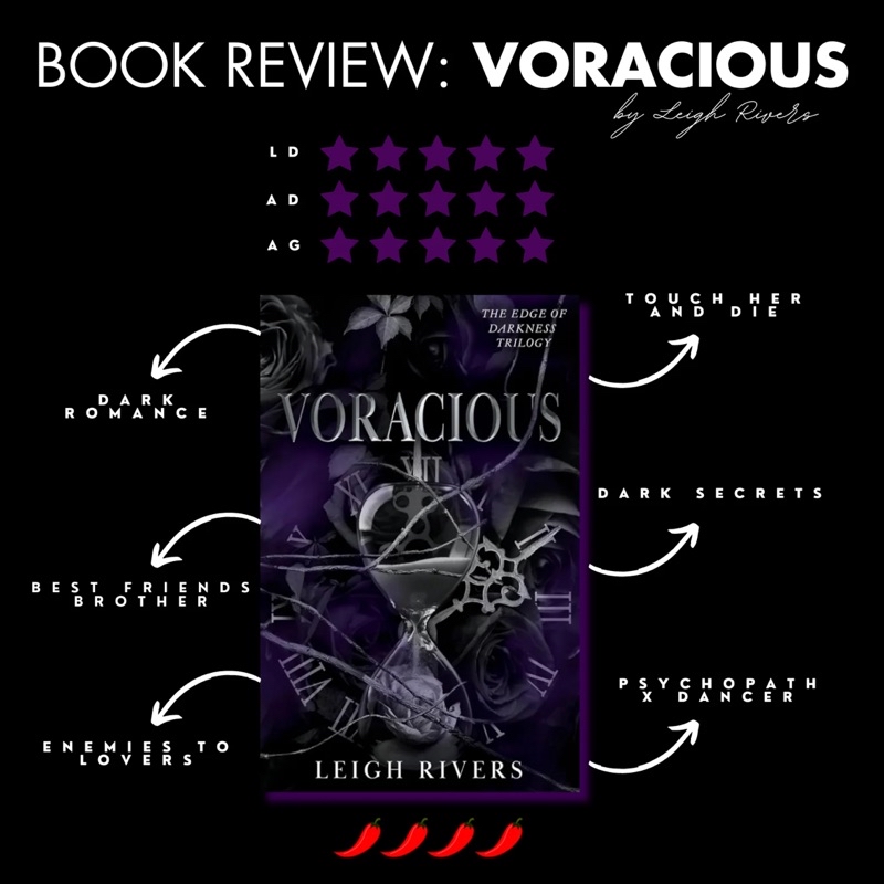 The Edge of Darkness Trilogy 3 Books Set | Insatiable | Voracious ...