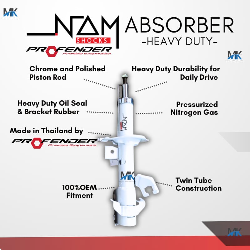 TOYOTA CAMRY ACV40 / 41 - NAM HEAVY DUTY PERFORMANCE SHOCK ABSORBER ...