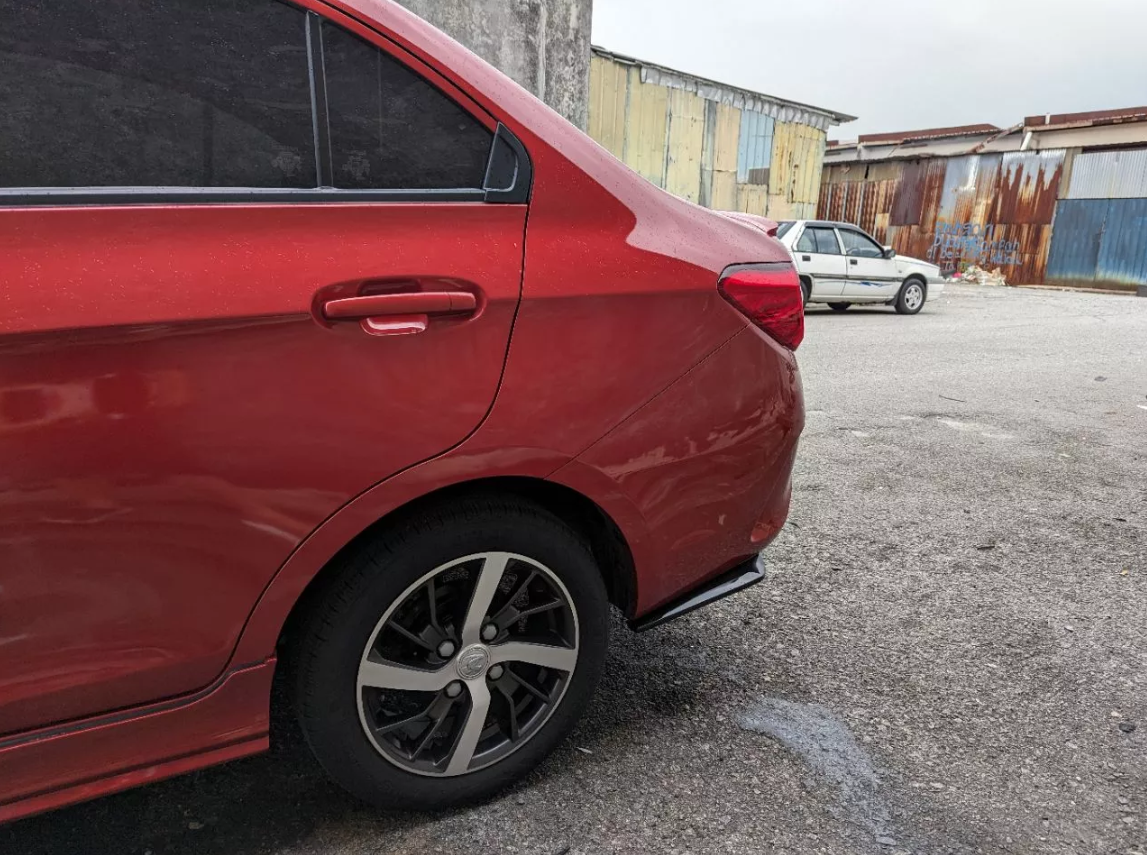 PROTON SAGA Front Rear Corner Bumper Lip Skirting Diffuser Splitter ...