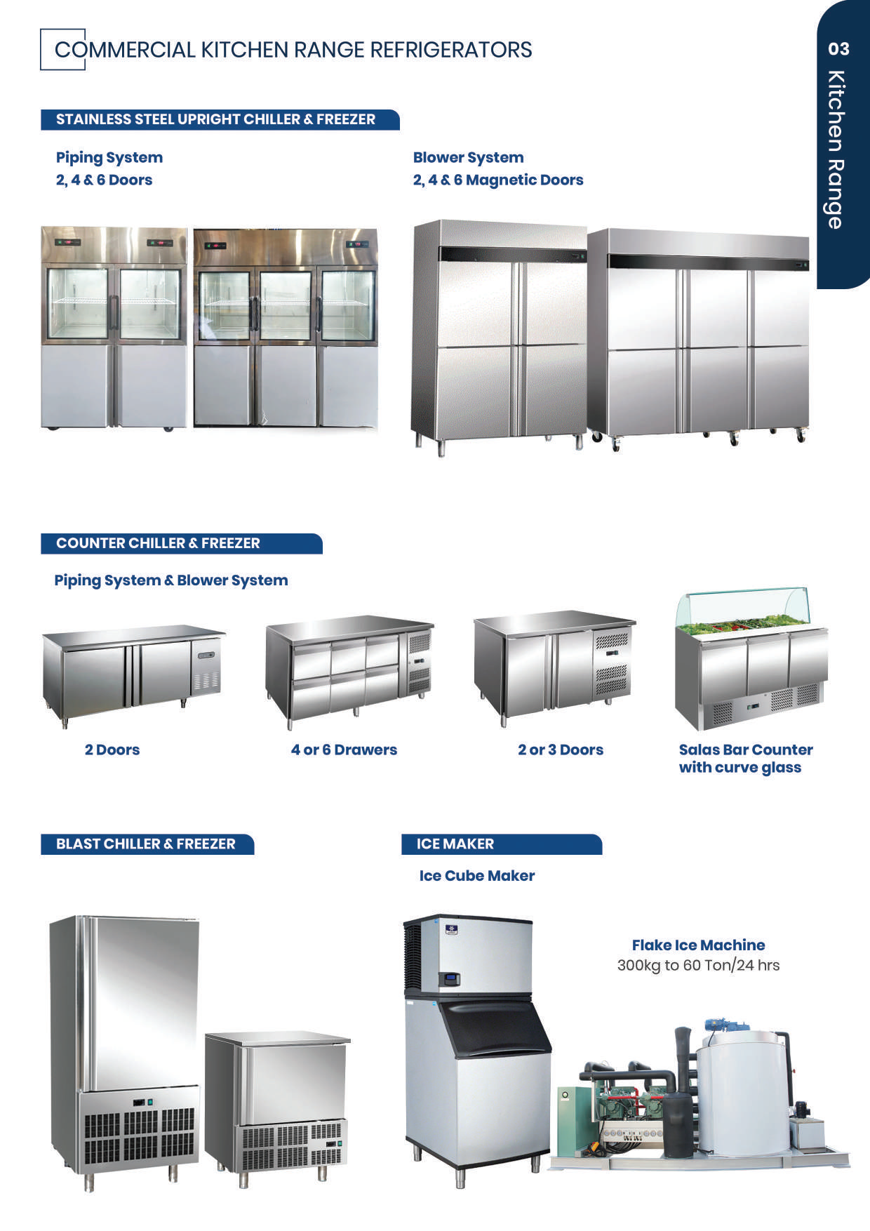 [ SOLID COOL ] UPRIGHT 4 DOOR CHILLER FREEZER | Stainless Steel Blower System | Shopee Malaysia