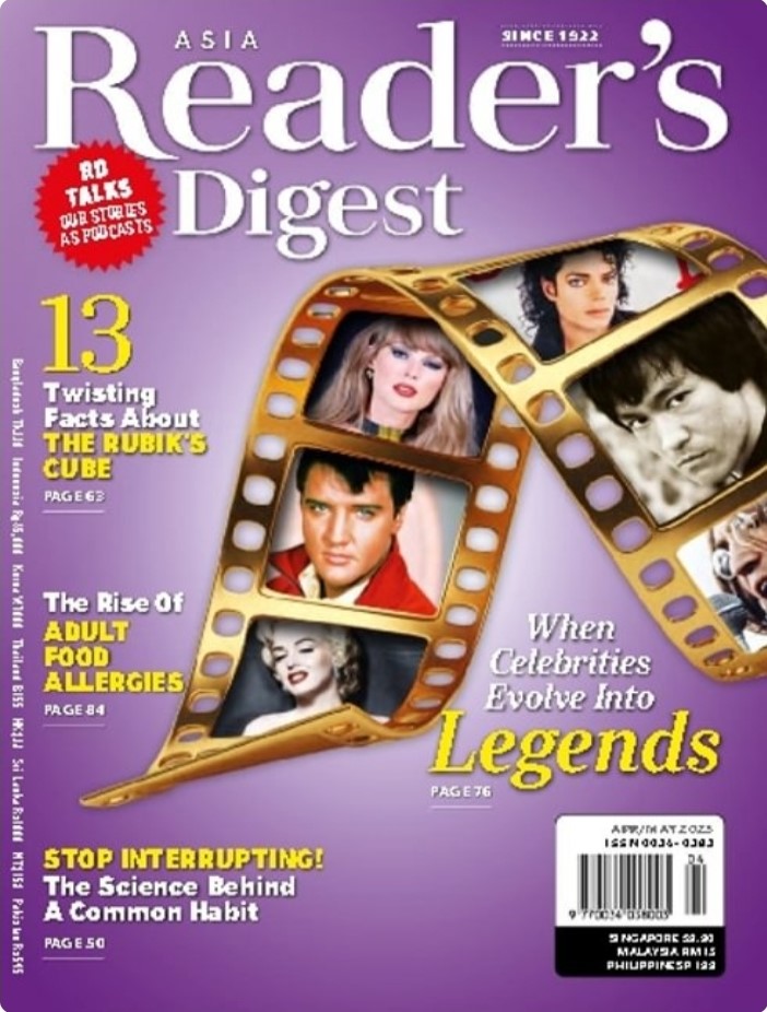Magazine Subscription, Reader's Digest Asia Print Edition - English ...