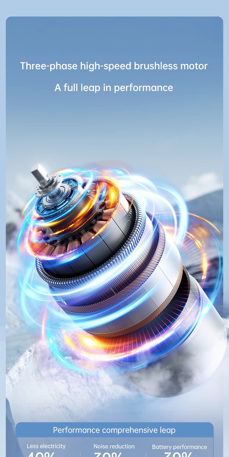 Jisulife Super Power 100 Speed Turbo Strong Wind Portable Fast Charge ...