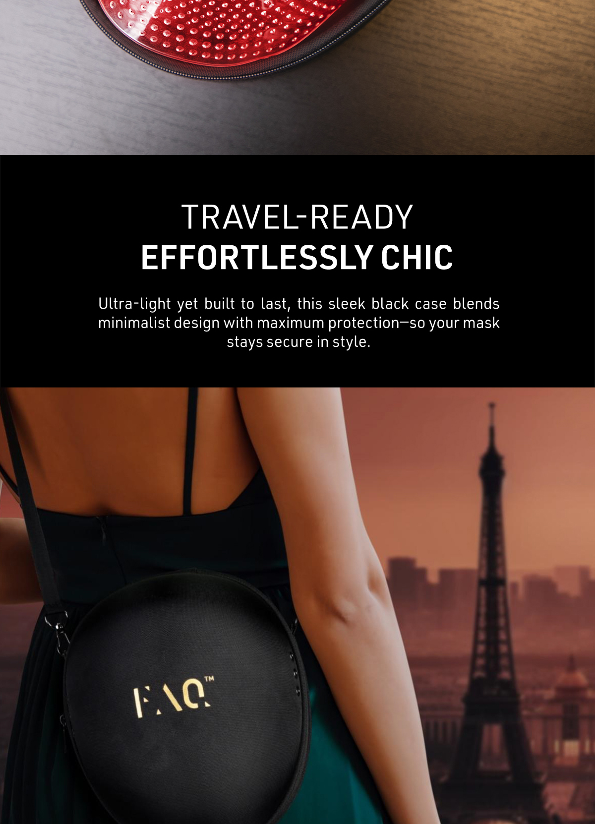 FOREO FAQ 200 Travel Case – Durable Storage for FAQ 201 & FAQ 202 ...