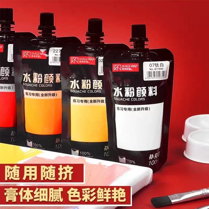 【Original】100ML Cat Air Pekat Cat air poster Cat Gouache Colour Poster ...