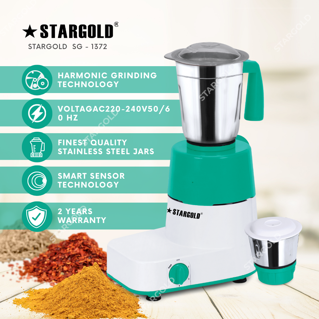 Stainless steel Professional Blender & Mixer STARGOLD SG-1372 (motor ...