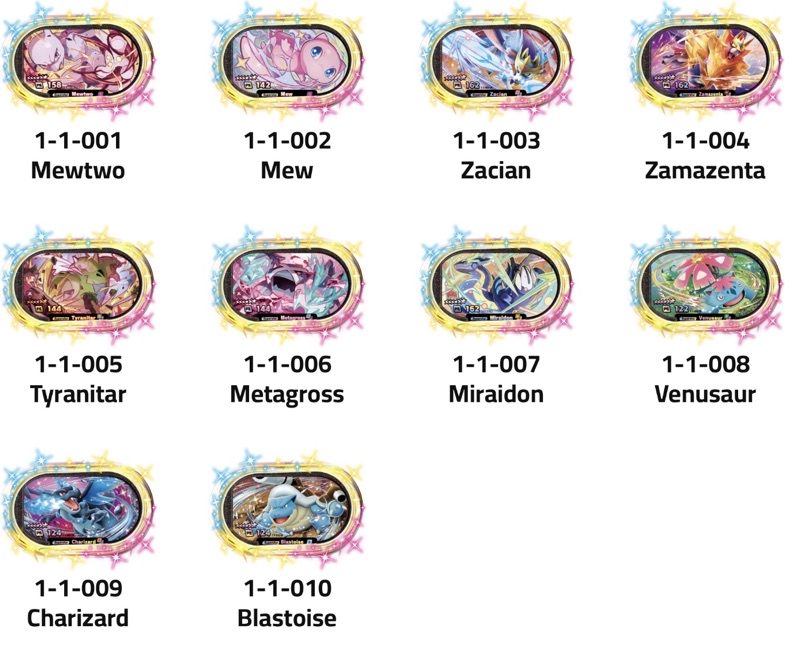 (Genuine Original)[Ready stock] Pokemon Mezastar Stardust 1 6star Meza ...