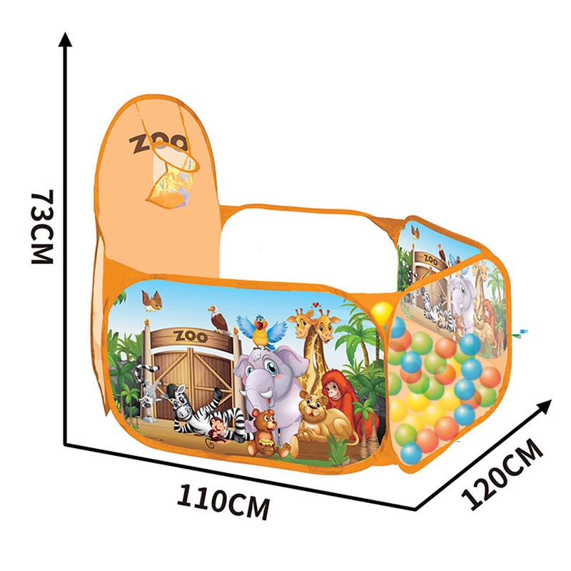 Ocean Ball Pool Fence Tent Folding Indoor Home Baby Toy Pool Bobo Pool ...