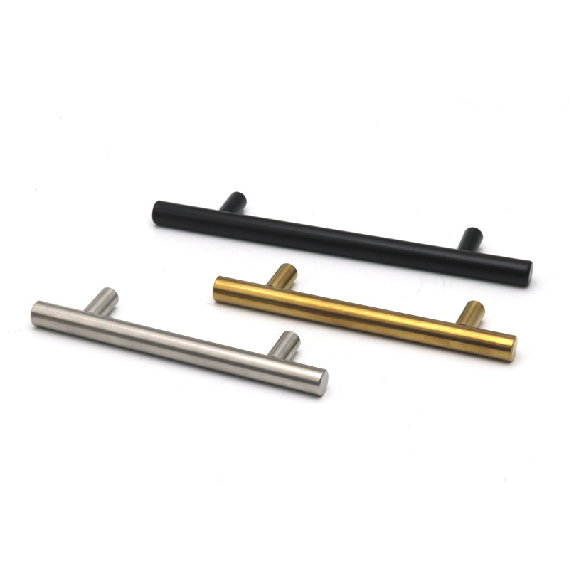 Modern Style Stainless Steel 304 Cabinet Drawer T Bar Kitchen Pulls ...