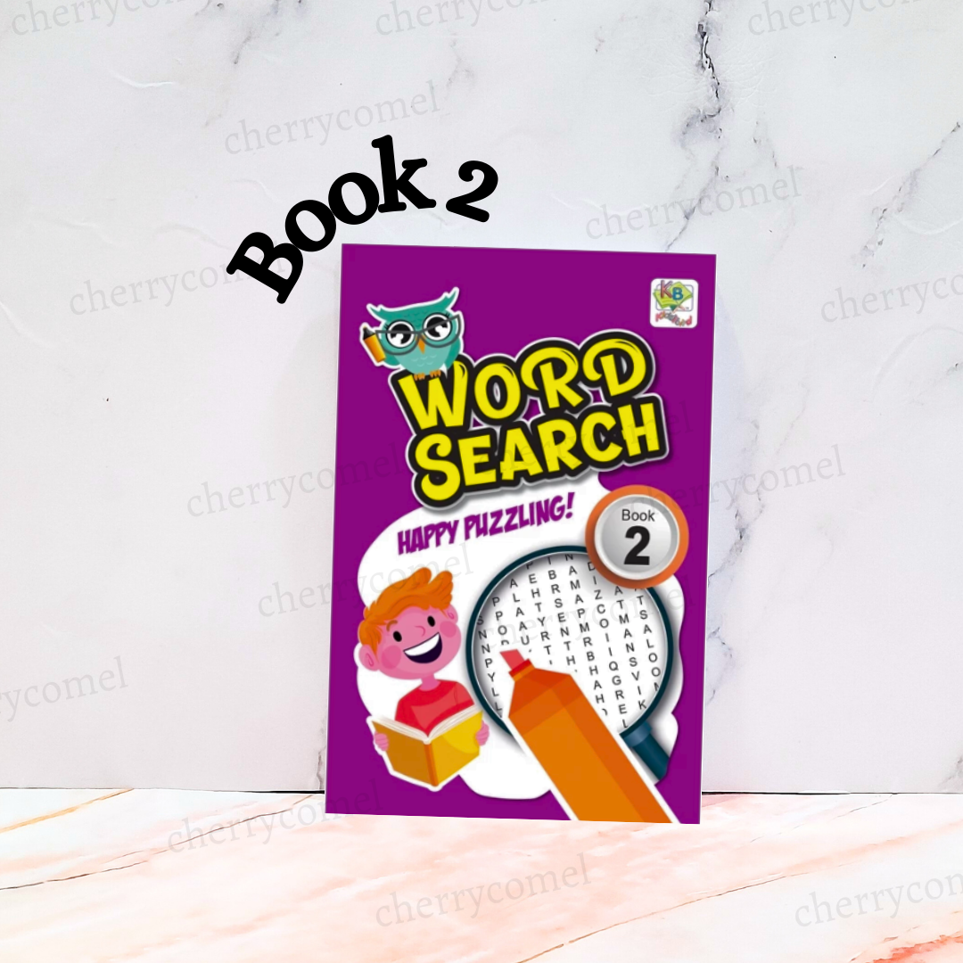 Word Search Book with Answers Pocket Word Search Small Book Cari Kata ...