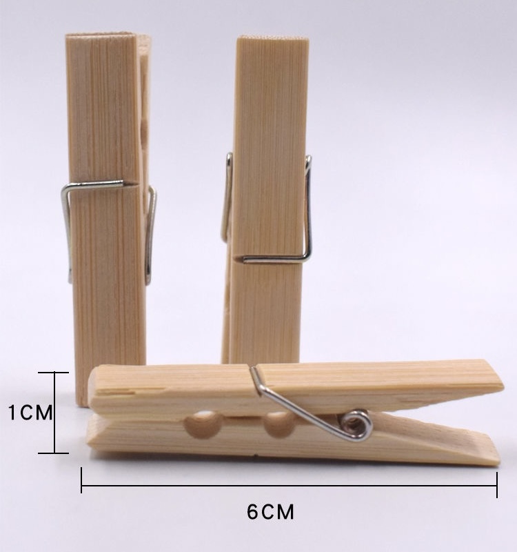 4 pack Traditional Wooden Cloth Peg / Penyepit Baju Kayu / Pengepit ...
