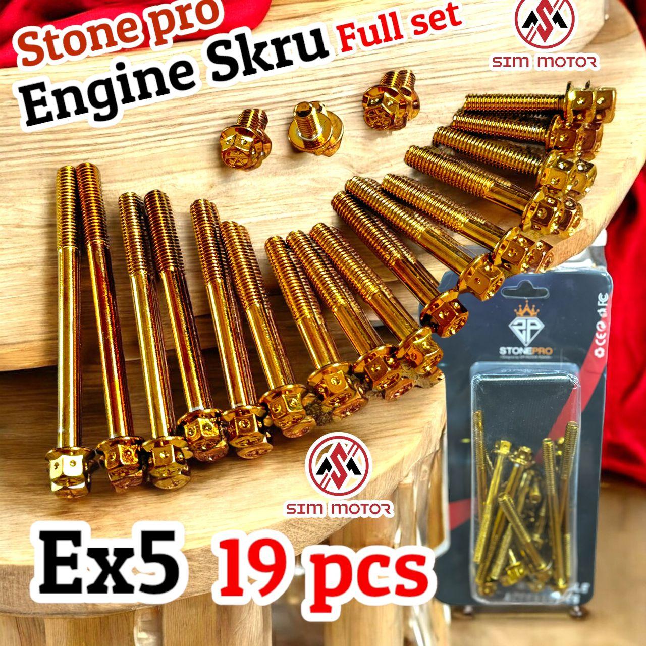 StonePro- Enjin Skru Kingdrag / StonePRO Engine Screw Kingdrag Gold ...