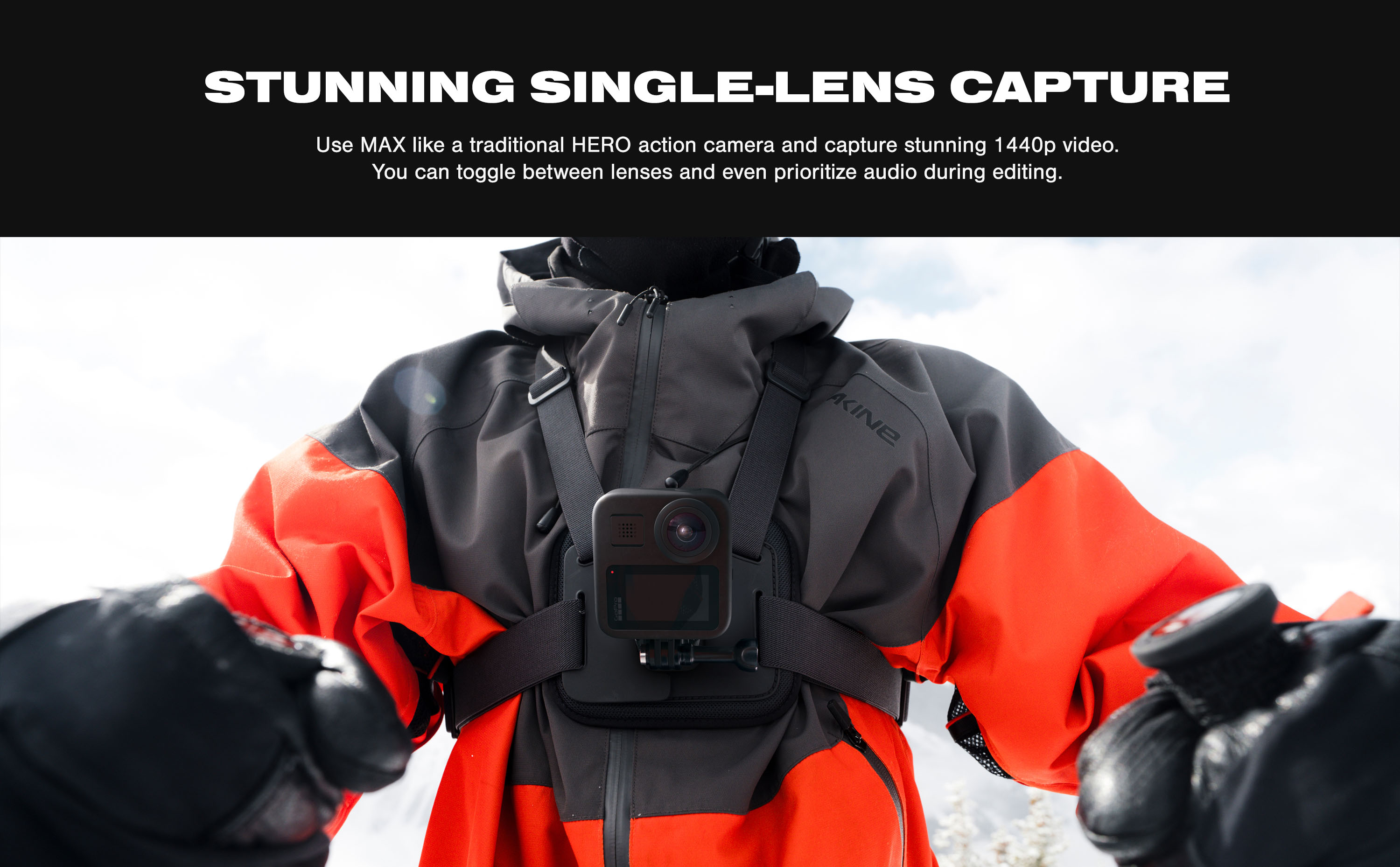 GoPro Max 360 Camera (360 Video Photo/5.6k/KeyFrames/Waterproof ...