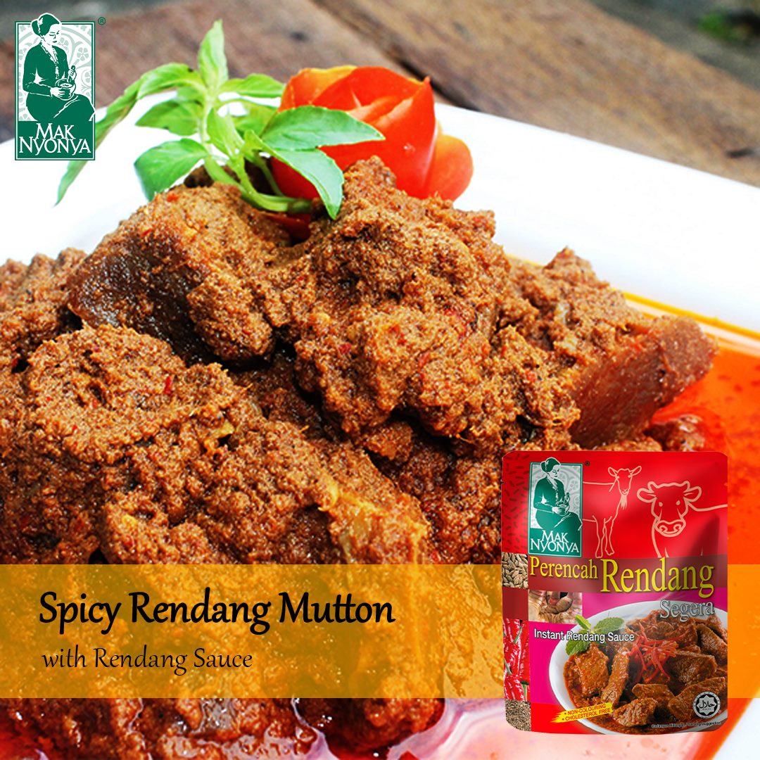 Mak Nyonya Instant Rendang Paste 200g – Authentic Malaysian Spices ...