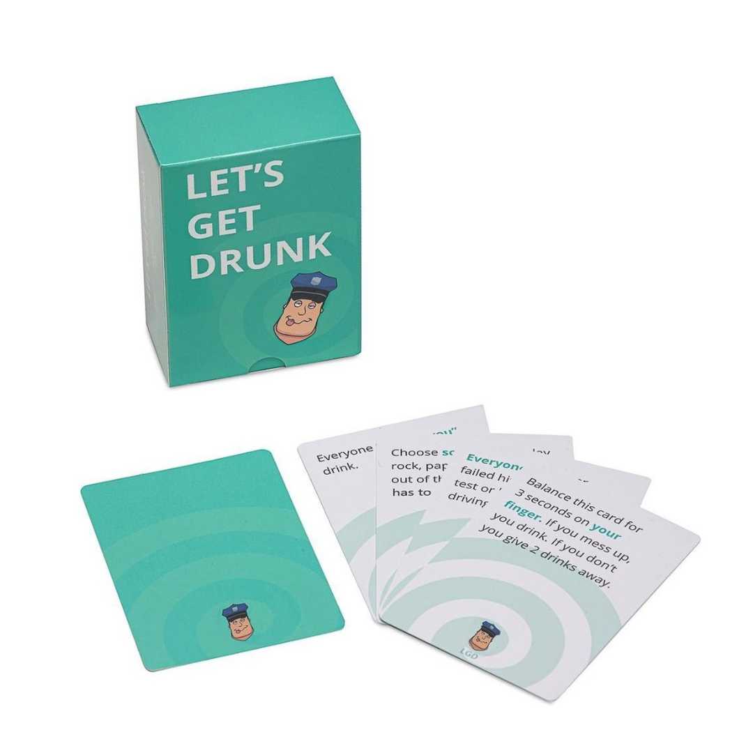 Let's Get Drink Party Game Drunk Game for Party Family Drink Card Game ...