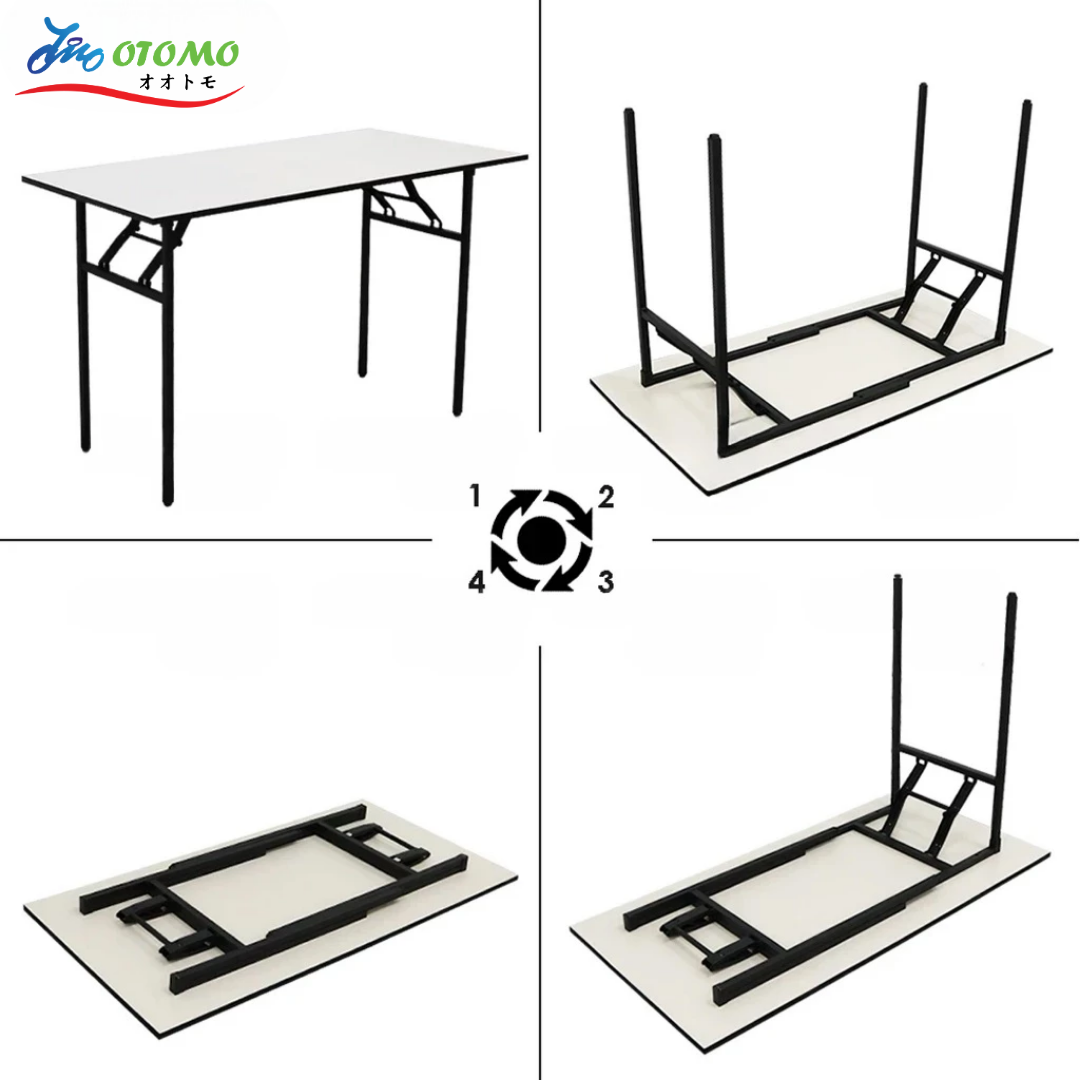 Otomo LONG 5ft Banquet Table Foldable Table Meja Banquet Petak ...