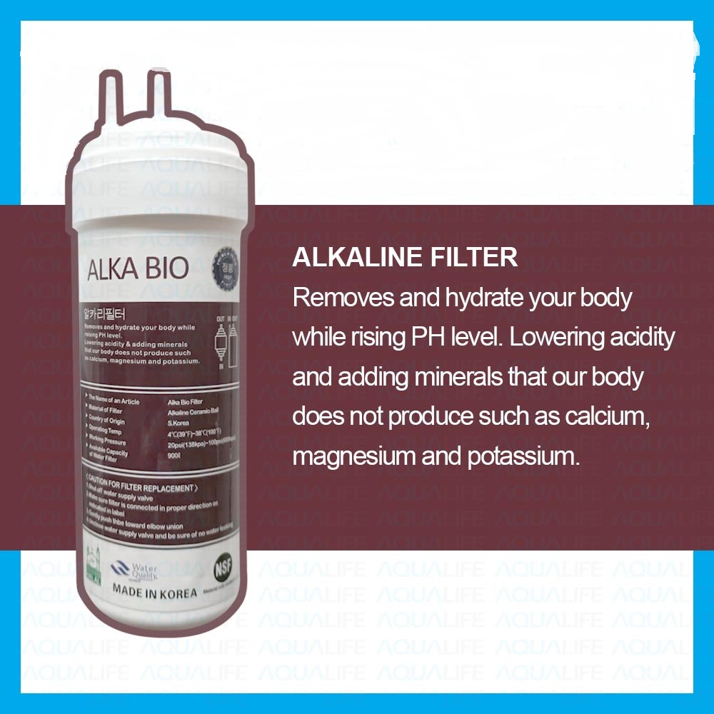 Korea ALKA BIO Halal Water Filter Cartridge Set Of 4 - U Type (4 Filter ...