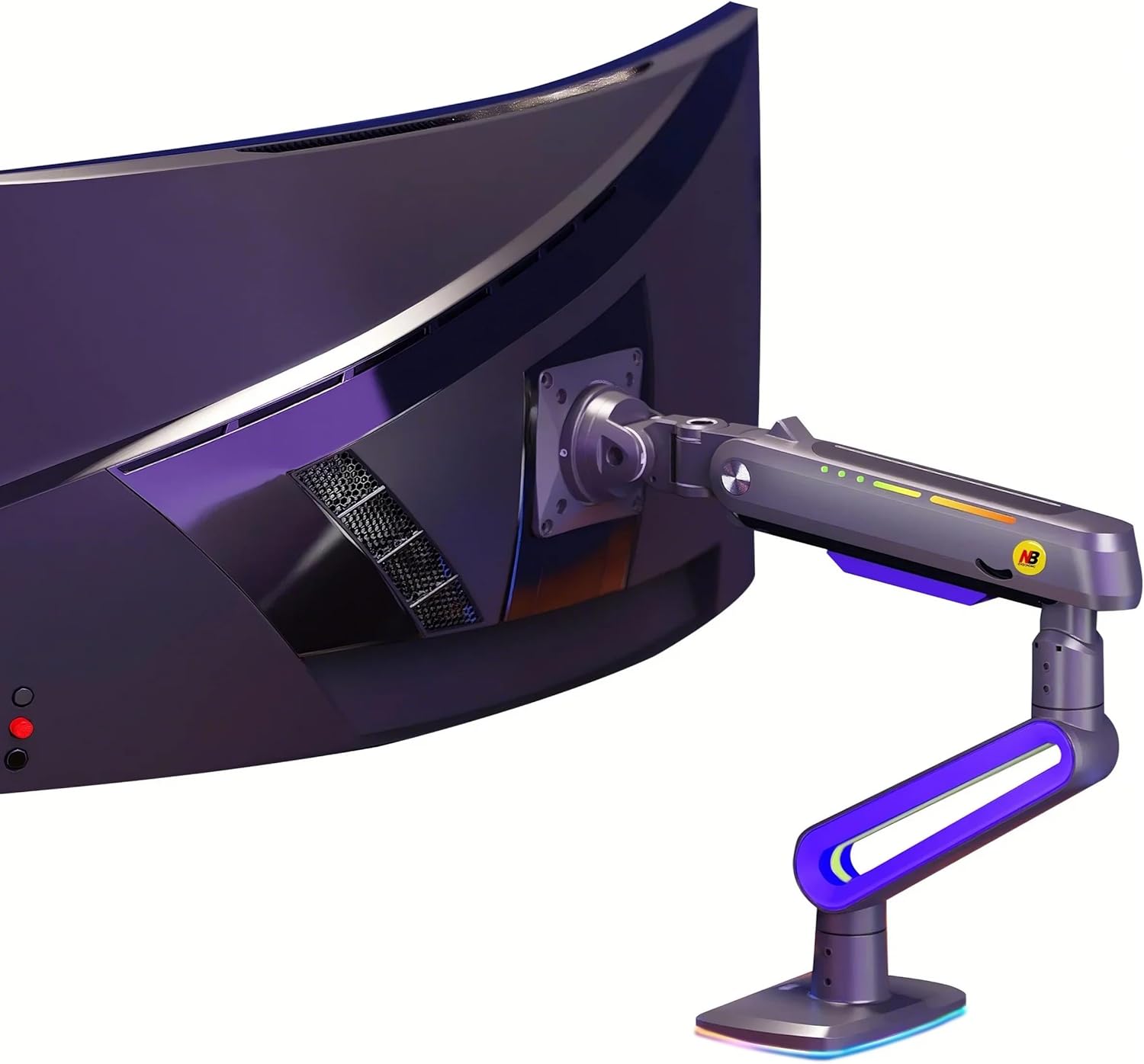 NB North Bayou G70 Gaming Monitor Arm with RGB Light support 22"-60 ...