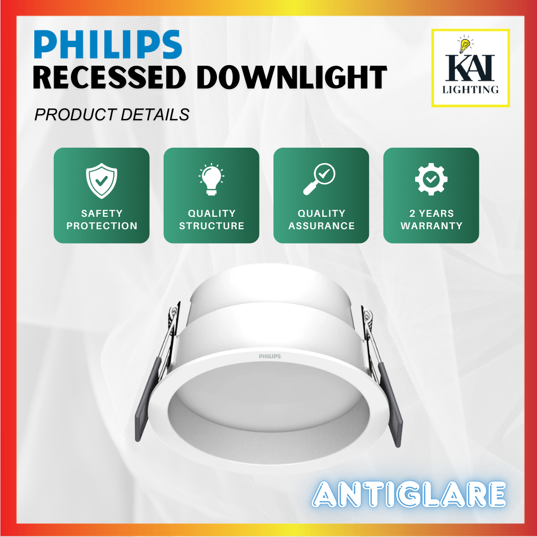 PHILIPS LED Downlight DL260 7W 11W Ceiling Light Lampu Ceiling | Shopee ...