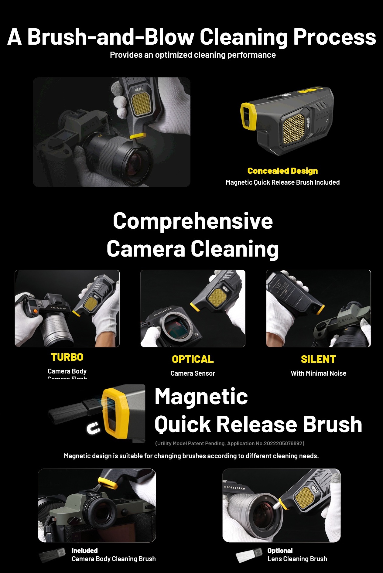 Nitecore BB21 Electronic Blower Photography Lightweight Portable Air ...