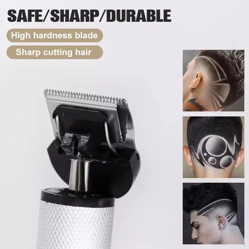 Compact hair clipper USB hair clipper Cordless electric hair clipper ...