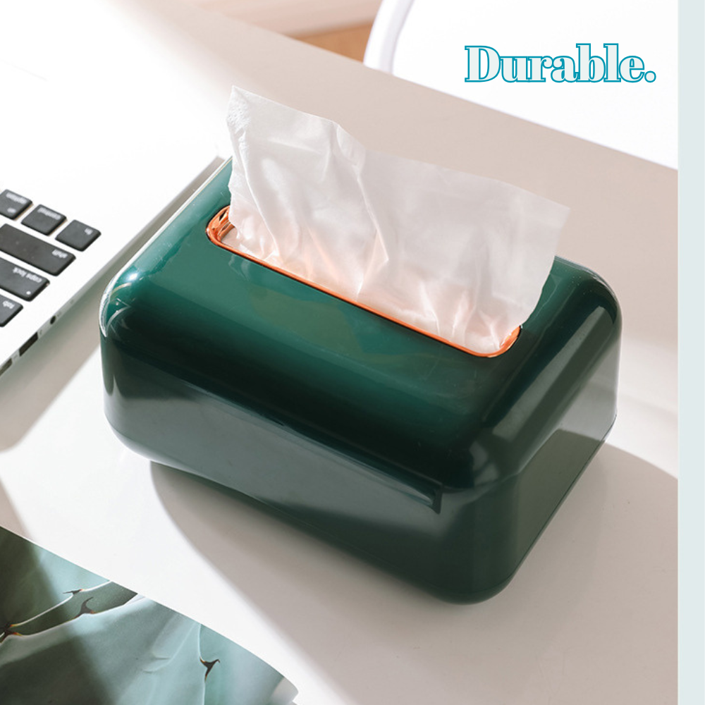Retro Tissue Box Soft Pack Tissue Holder Facial Tissue Box Durable ...