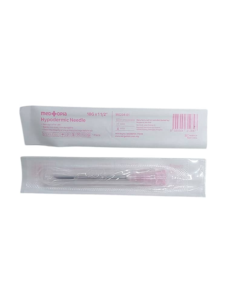 Medtopia Hypodermic Needle | 18G | 21G | 23G | 25G | 30G - 1PC | Shopee ...