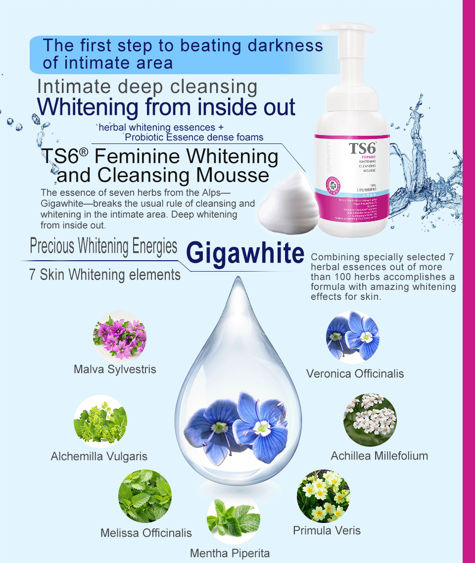 [NEW PACKAGING] TS6 LADY HEALTH CLEANSING MOUSSE pH 4.5 - 180g | Shopee ...