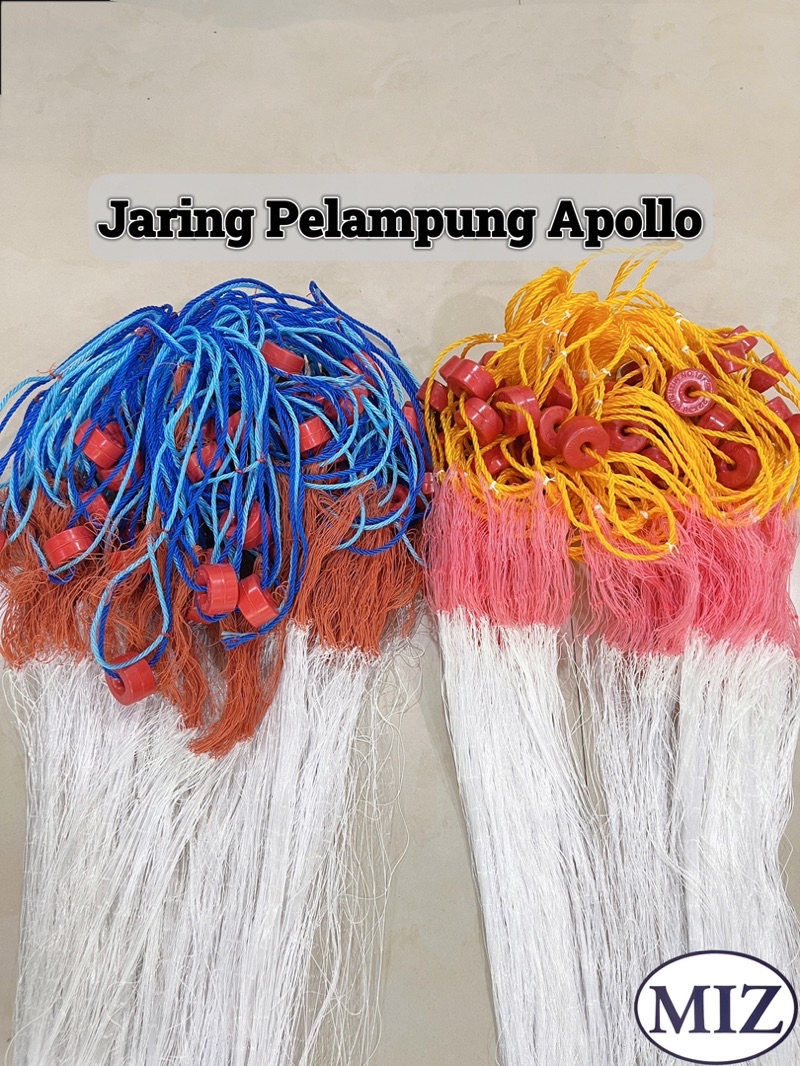 Set : Complete Siap Tiga Lapis Apollo (Ikan/Udang) Pukat 3 Lapis ...