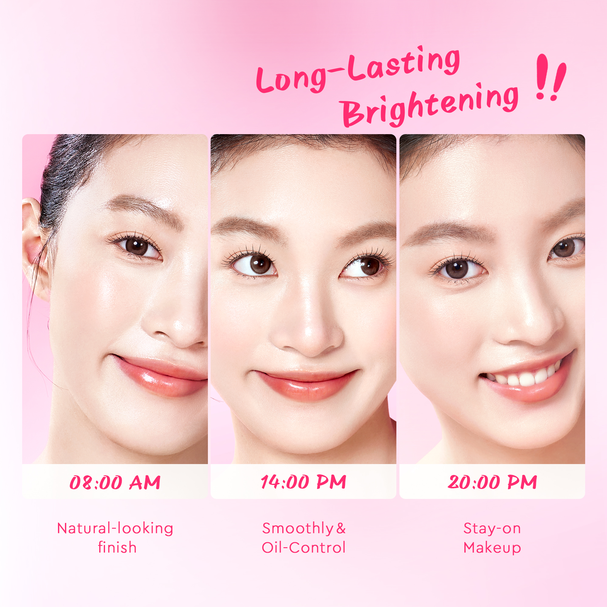 Glad2Glow Double Bright Day Cream Facial Moisturizer Brightening Tone Up Whitening Lazy Cream ...